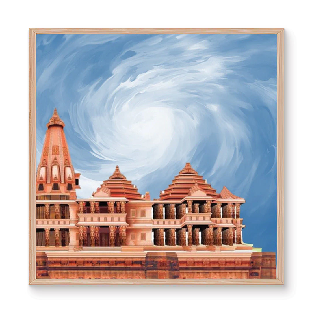 Divine Ram Mandir Paintings – Sacred Art by Craftico